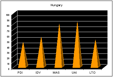 Hungary - Hungarian Geert Hofstede Cultural Dimensions Explained